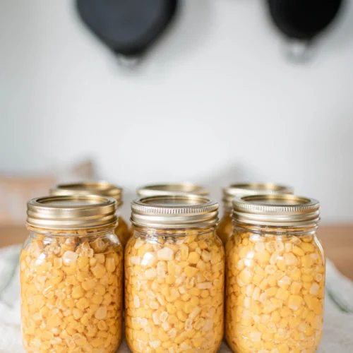 How to Can Sweet Corn | Raw Pack Method - The Rooted Farmhouse ...