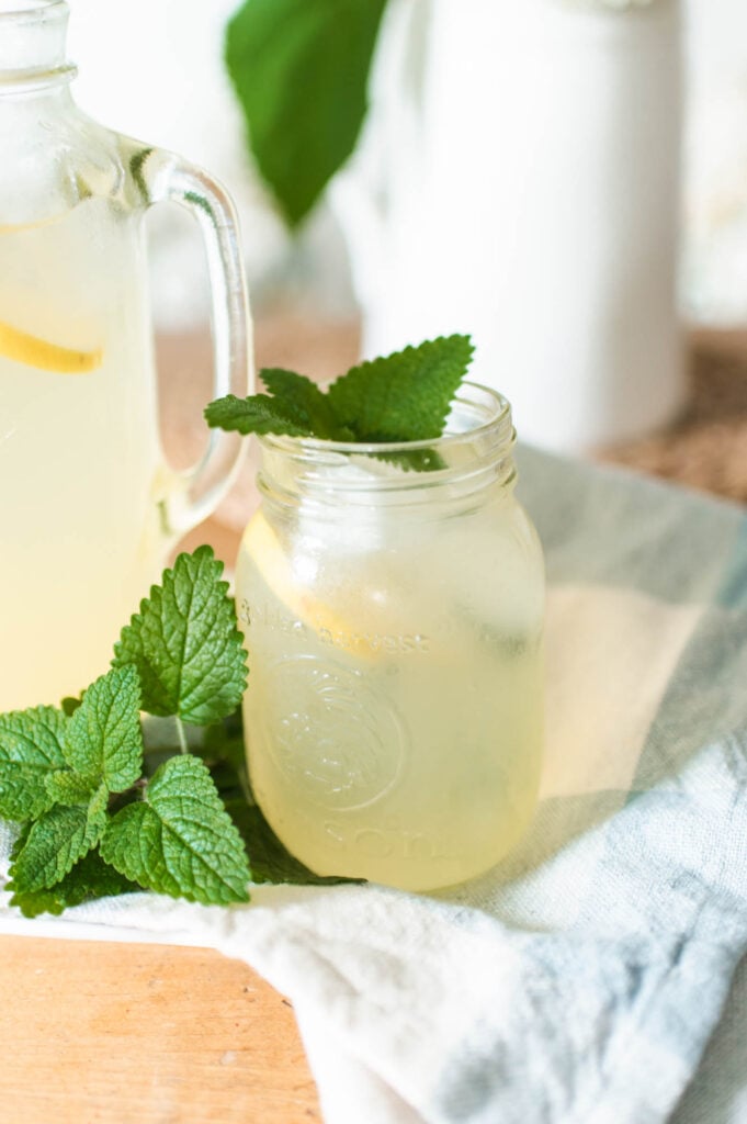Farmhouse Lemon Balm Lemonade - The Rooted Farmhouse | Gardening ...