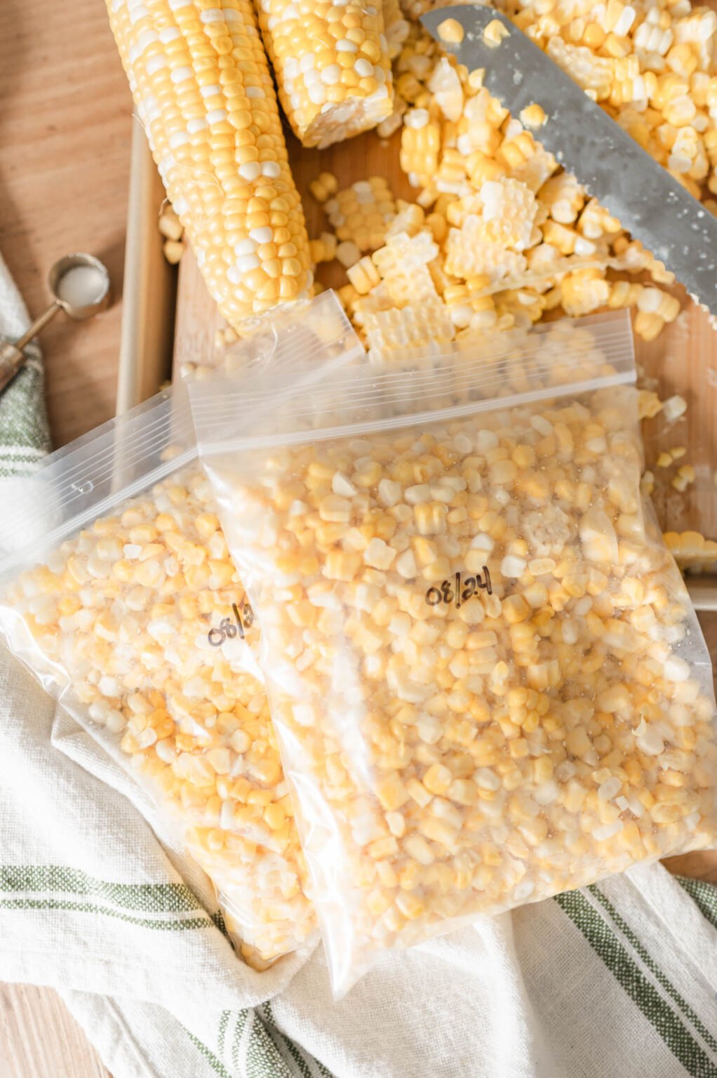 The Best Way to Freeze Sweet Corn - The Rooted Farmhouse | Gardening ...