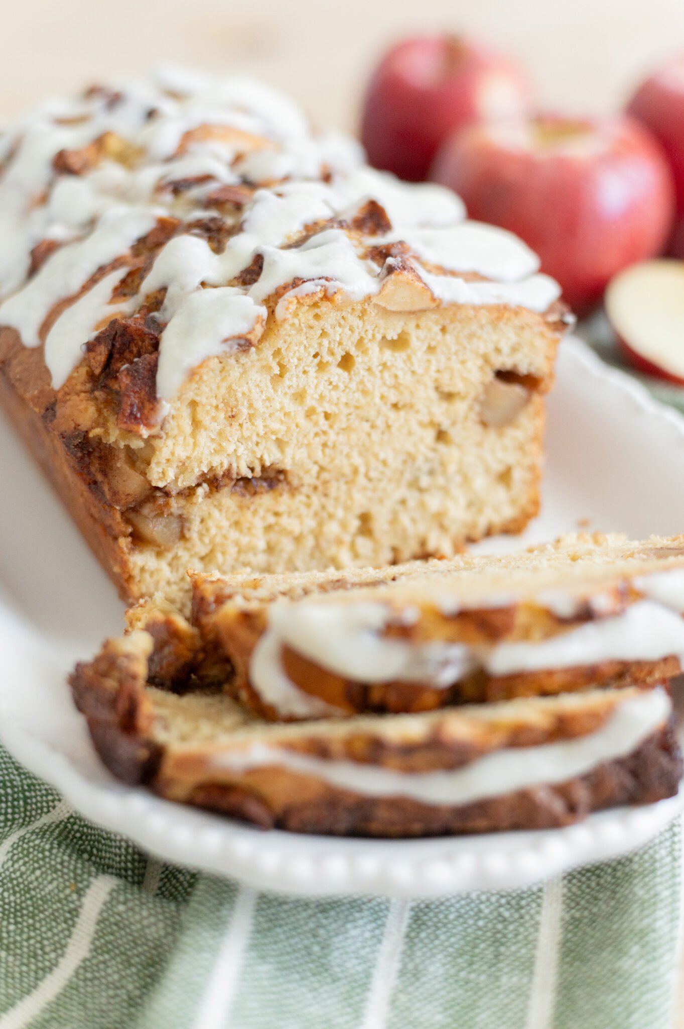 Sourdough Discard Apple Bread - The Rooted Farmhouse | Gardening ...