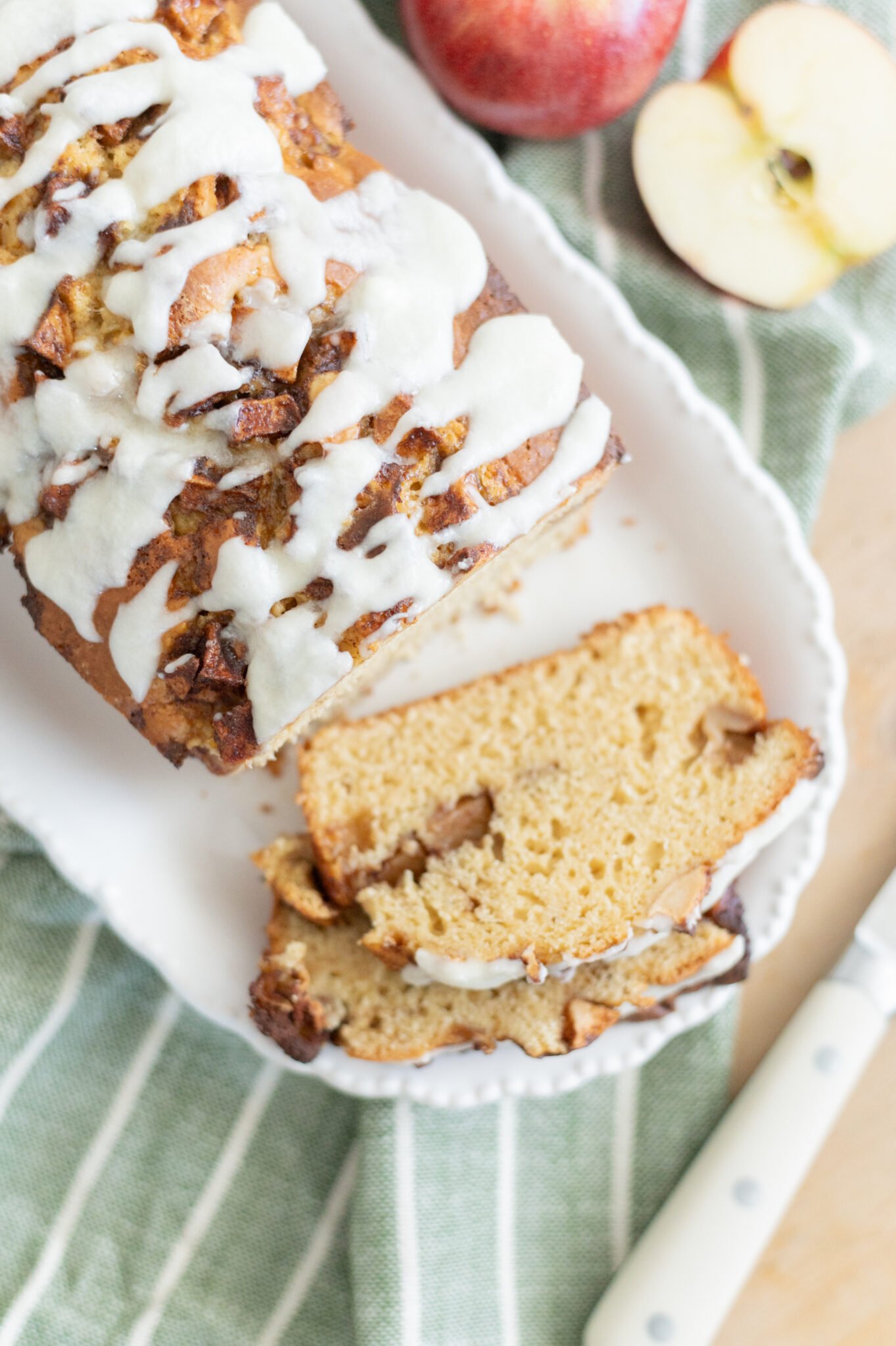 Sourdough Discard Apple Bread - The Rooted Farmhouse | Gardening ...