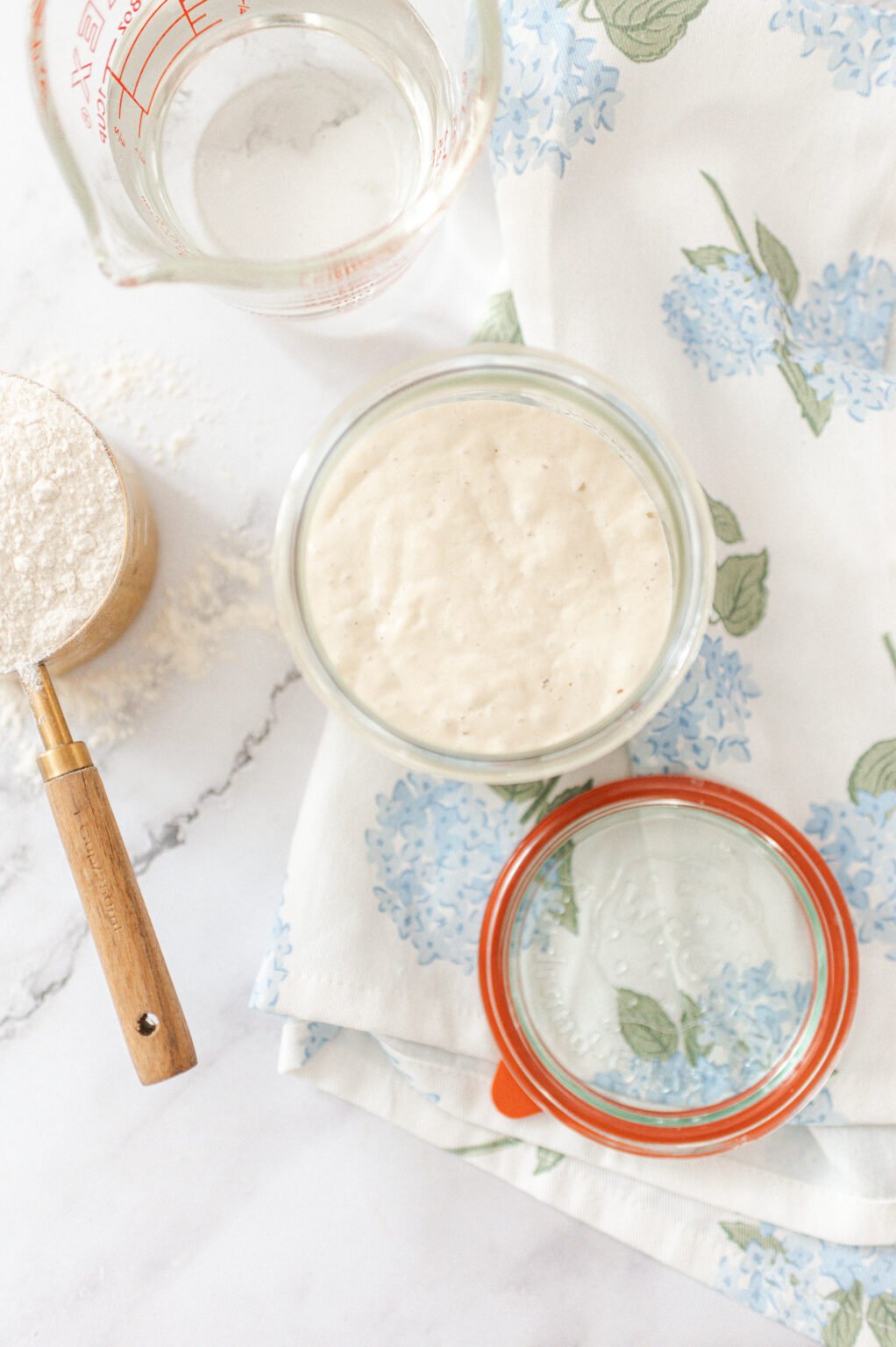 How to Make and Maintain Sourdough Starter - The Rooted Farmhouse ...